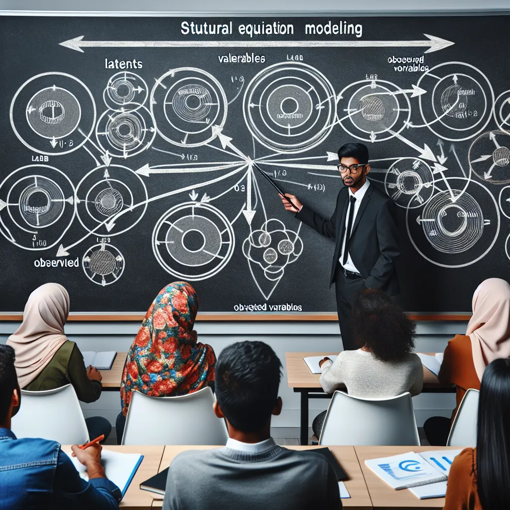 Interpretation of Structural Equation Modeling - IQ Test