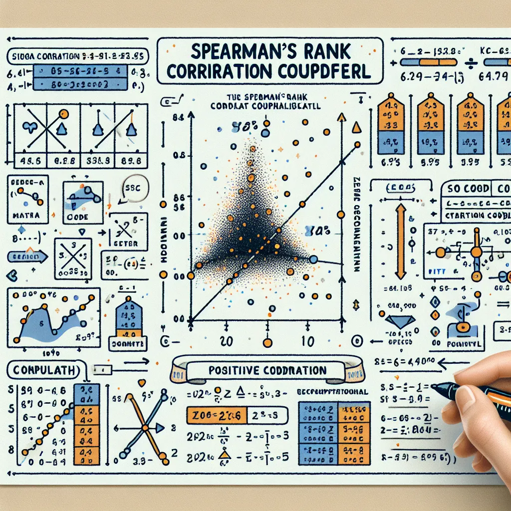 Spearman's Rank Correlation Coefficient - IQ Test